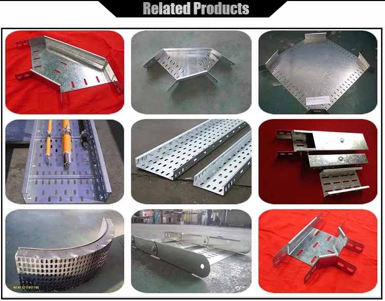Galvanized Steel Ventilated Trough Cable Heavy Duty Perforated Cable ...