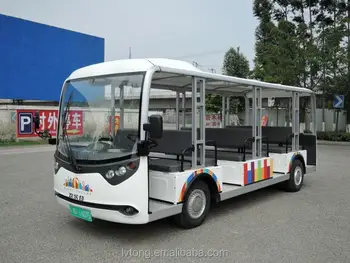 23 Seater Electric Sightseeing Bus 96v,13.5kw Ac System - Buy 23 Seater ...