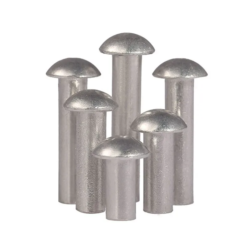 M3 M3.5 M4 Aluminum Pan Head Solid Rivet DIN674 - Durable & Versatile