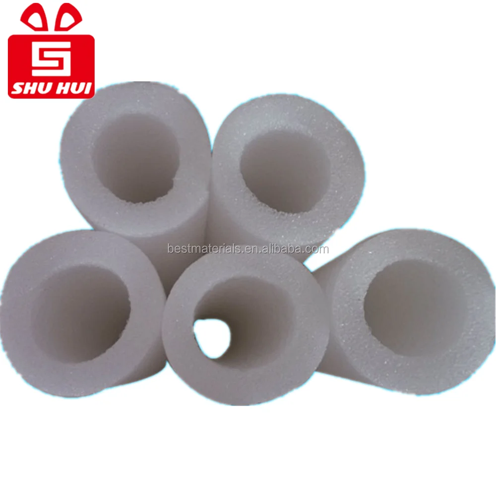 Cylindrical Hollow Tube Foam /insulation Foam Pipe - Buy Insulation ...