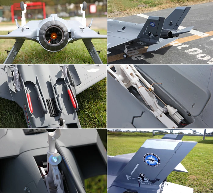 Wholesale Hobby Planes - RC F-35 Lightning II with Invert Flight