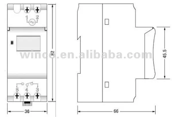 DHC15A Electronic Timer Instructions - Weekly Programmable