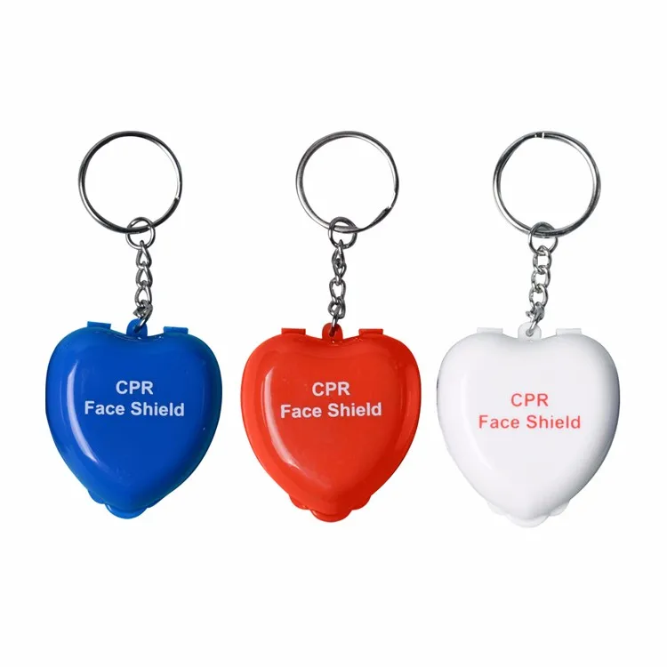 Top Selling Custom Logo Printing One Way Valves Mini Cpr Keychain Kit ...