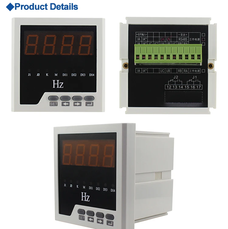 Single Phase Digital Display Frequency Hertz Meter Measure Hz Pa194f ...