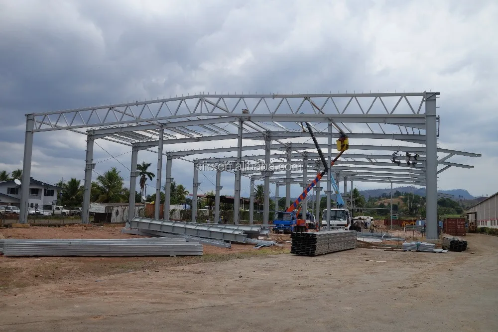 Design Of Long Span Space Frame Steel Structure - Buy Design Light ...
