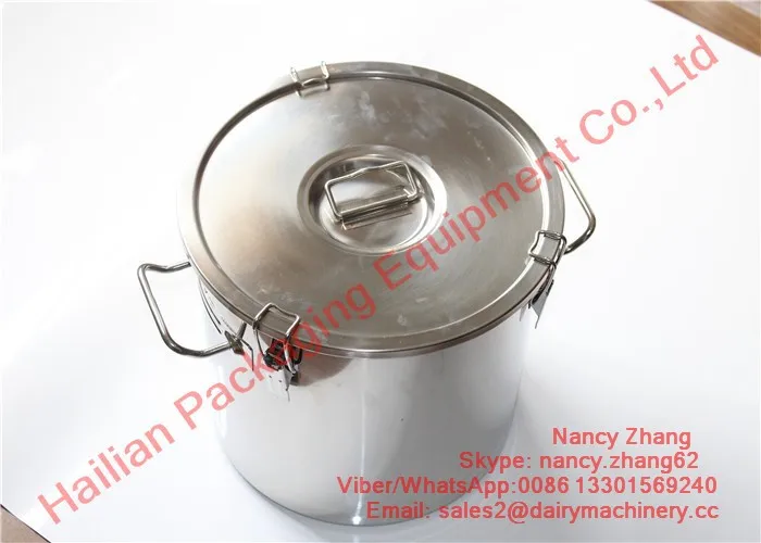 20 Litres Small Round Stainless Steel Water Bucket - Buy Bucket ...