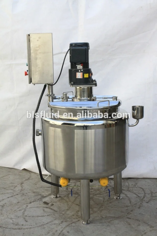 Hygienic Grade Stainless Steel Mixing Tanks - 5L to 5000L