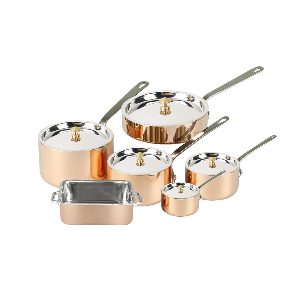 Copper Triply Mini Cookware Set - Sustainable & Durable