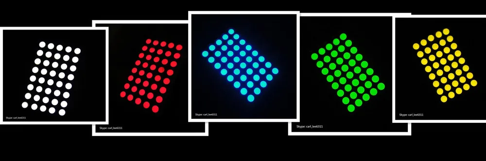 Ultra Red 8x5 Matrics 5mm Dot matrix Display 5x8 Led matrix| Alibaba.com