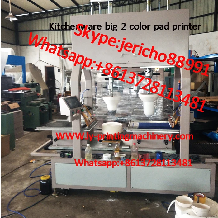 Ceramic Tray Ceramic Plate Ceramic Dish 2 Color Pad Printing Machine ...