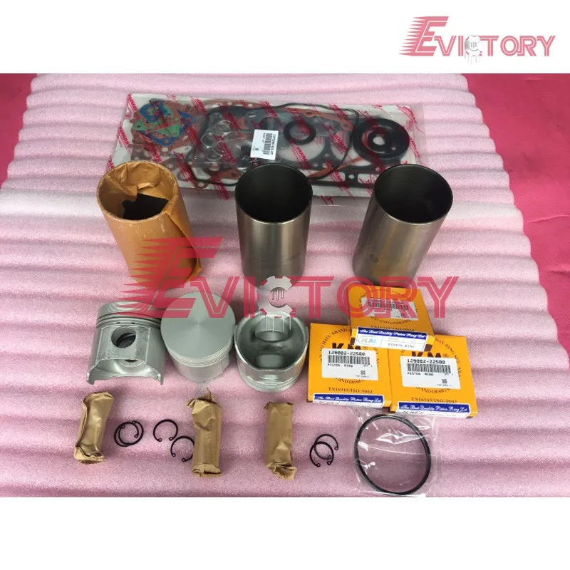 For Yanmar 3t84hlt Engine Rebuild Parts 3t84 3d84-1 Piston And Piston ...