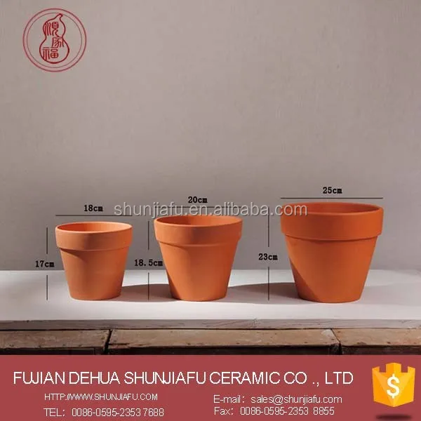 Different Size Pots for Plants - Handmade Pottery Pots