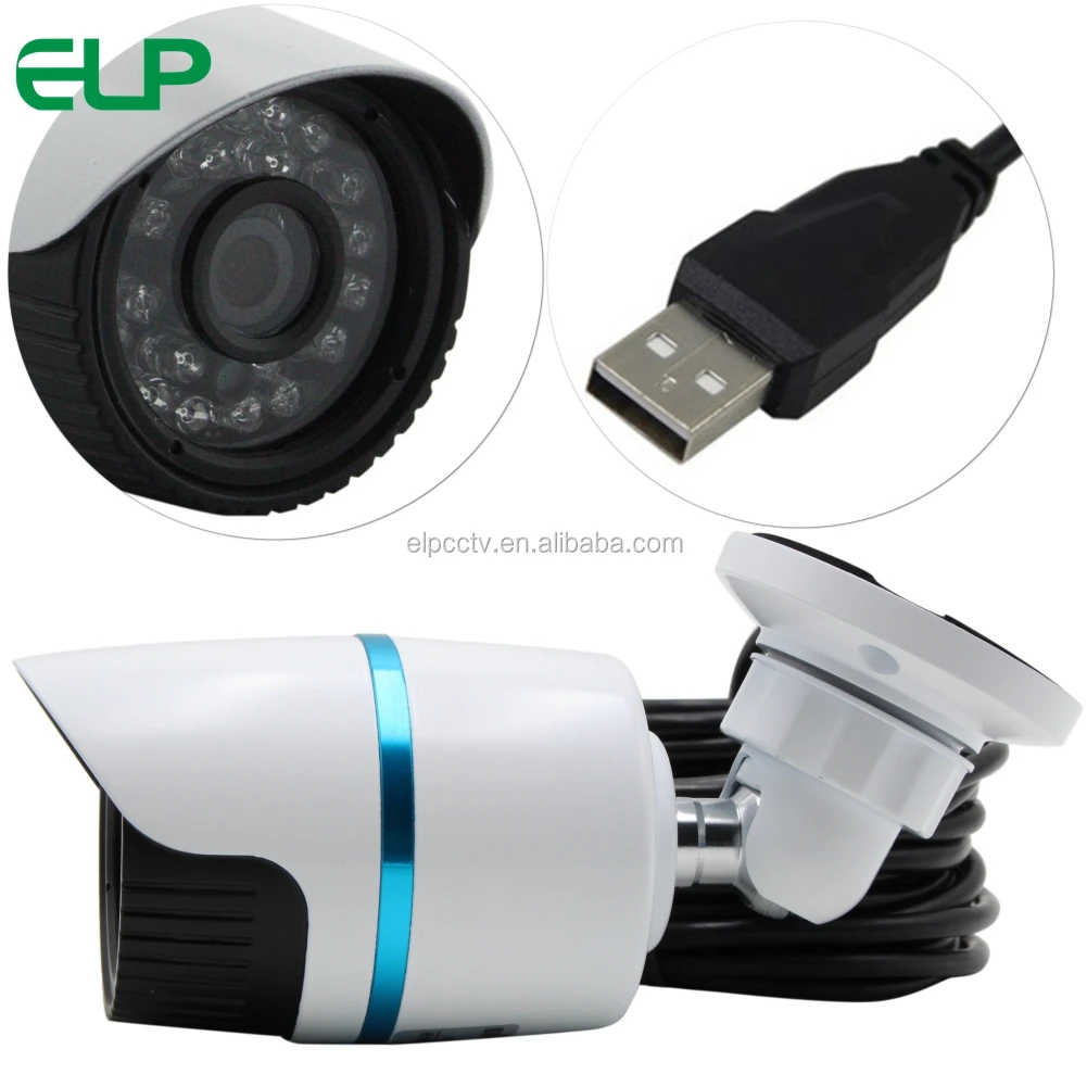 ELP Full HD 1080P USB Camera - Night Vision & Waterproof