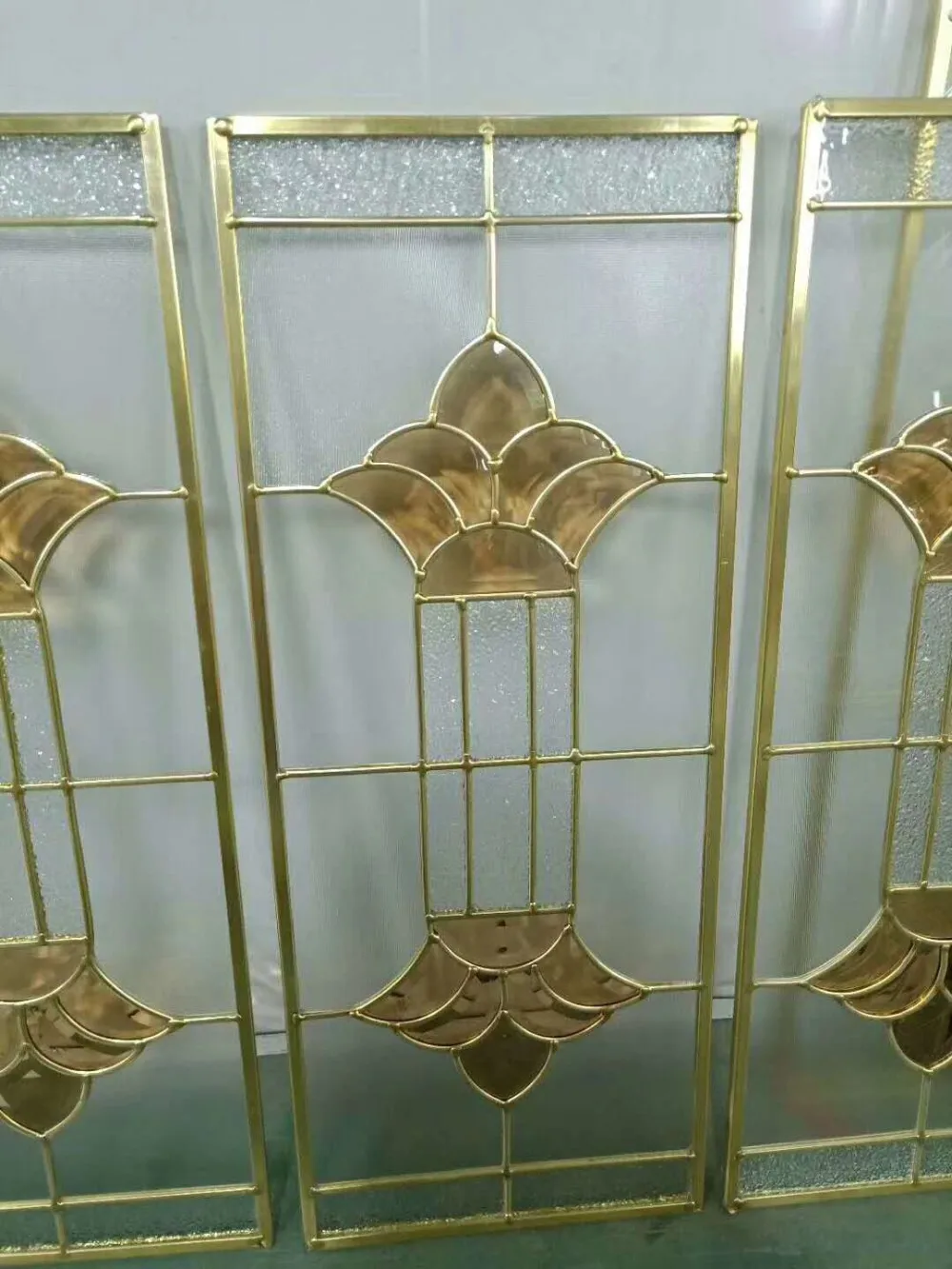 Color Beveled Glass Interior Doors Stained Glass Inserts Insulated ...