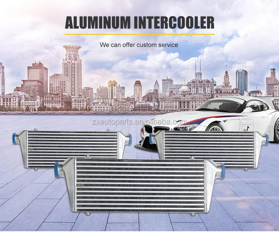 Truck Universal Delta Fin Intercooler - Efficient Cooling