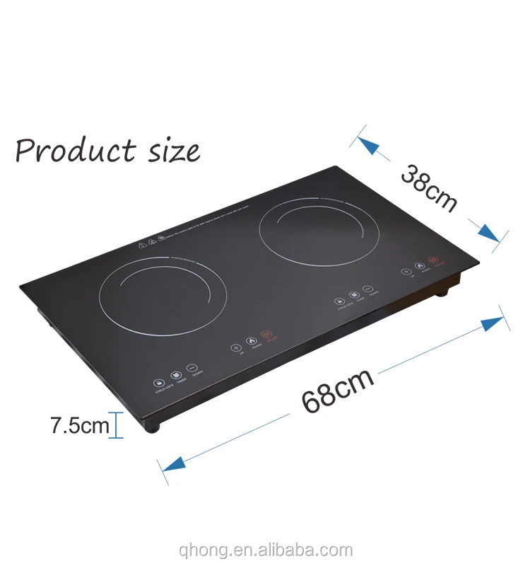 Direct Factory 2 Burner Induction Cooker Two Plate Induction Hob Double ...