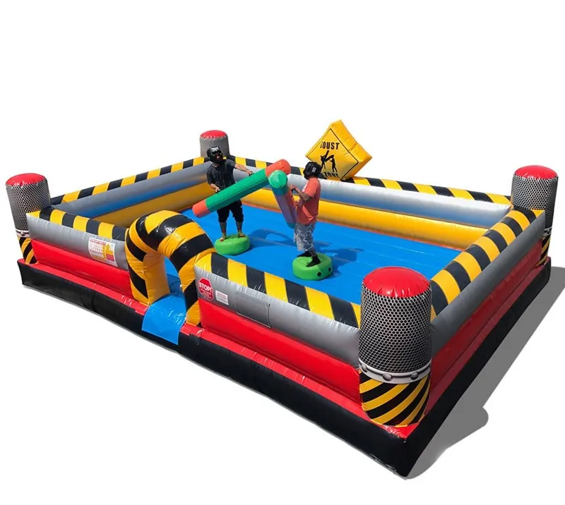 2-man Interactive Inflatable Joust Arena Inflatable Fighting Game for ...