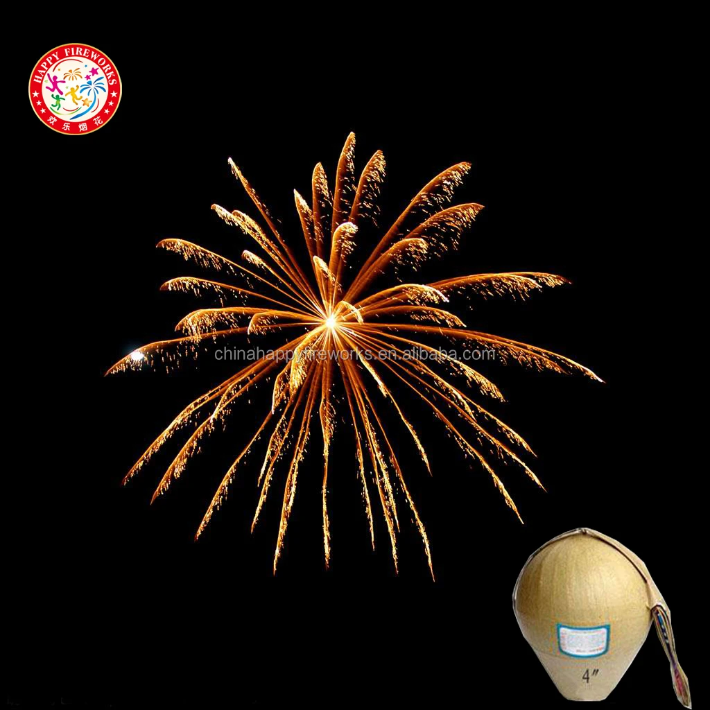4 Inch Display Shell Fireworks 1.3g Professional Fireworks - Buy 4 Inch ...