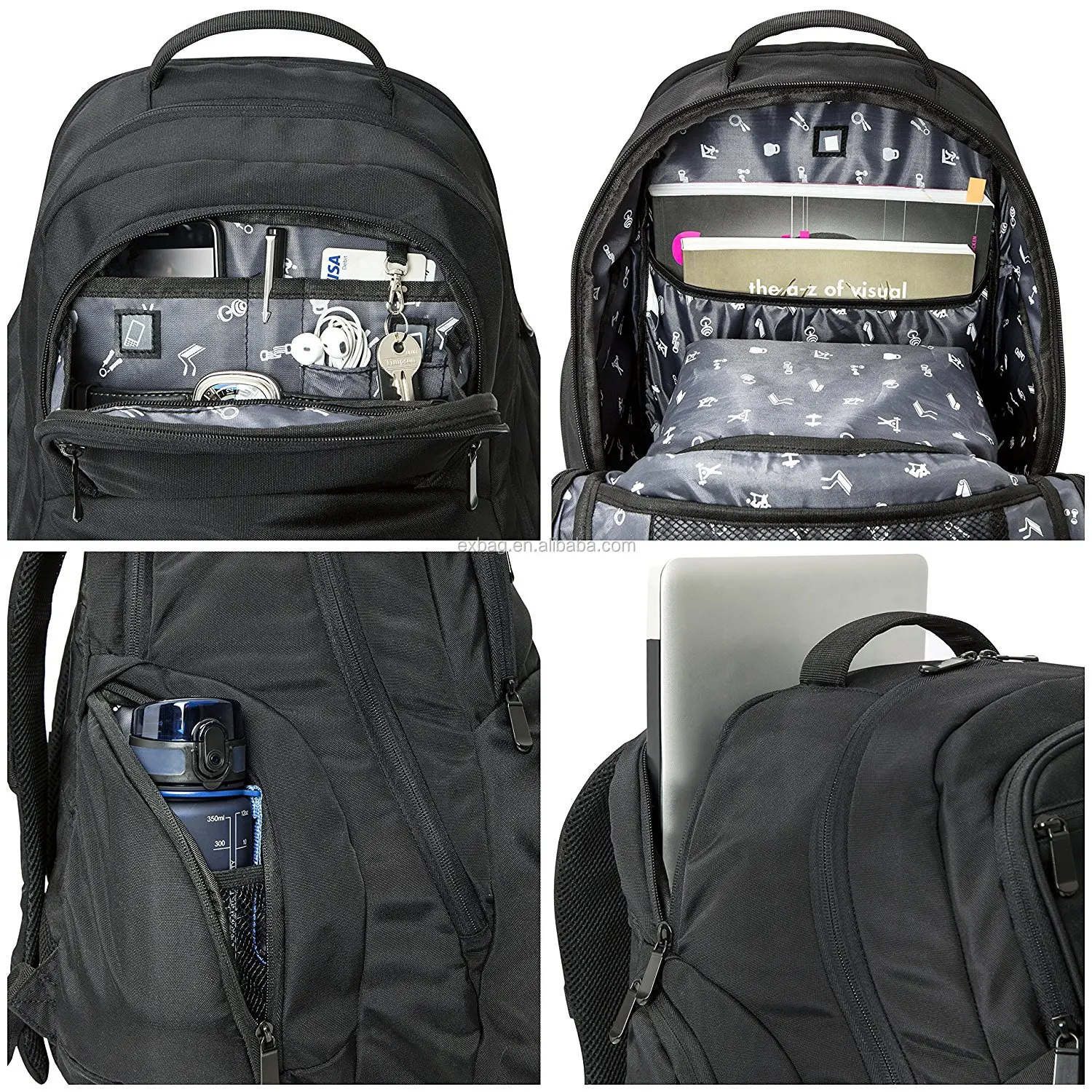 Insulated Cooler Bag Soft Lightweight Hydration Backpack With Bottom ...