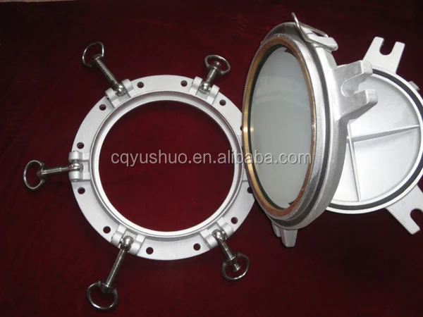 Marine Ship Boat Aluminum Steel Brass Scuttle Window With Storm Cover ...