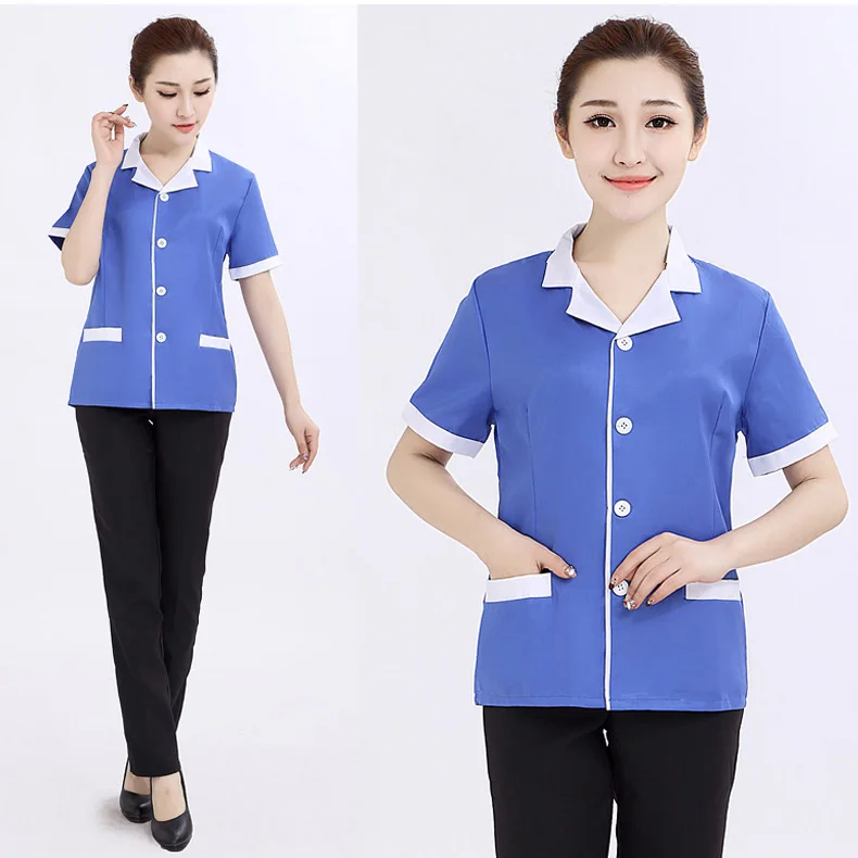 OEM Classic Design Restaurant Cleaning Steward Work Uniform