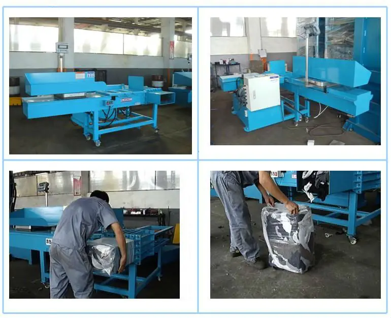 5kg 10kg 15 Kg Wiper Bale Rag And Duster Cloth Press Packing Machine ...