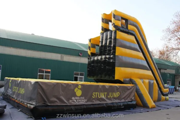 Giant 26' Inflatable Stunt Mattress Inflatable Stunt Bag Inflatable ...