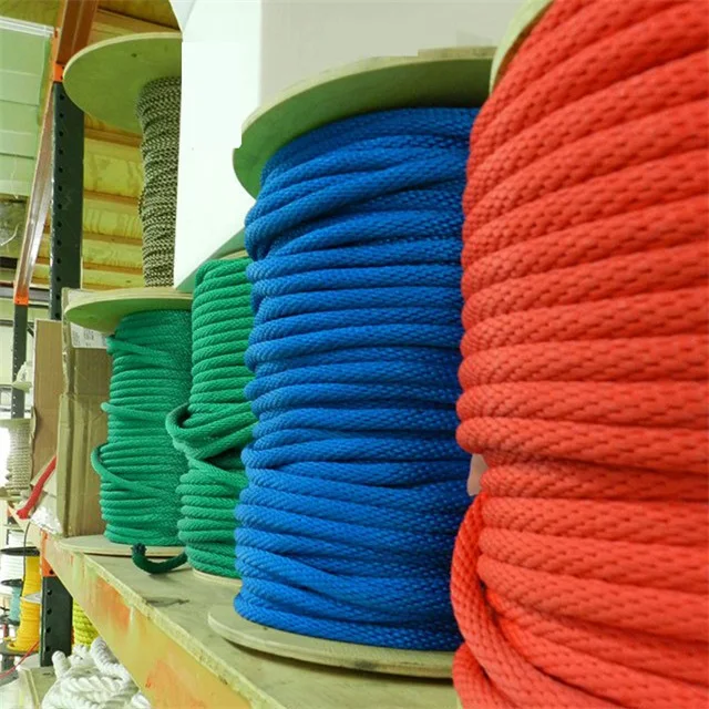 4mm 5mm 6mm Colored Solid Braided Nylon Rope Price For Cheap - Buy ...