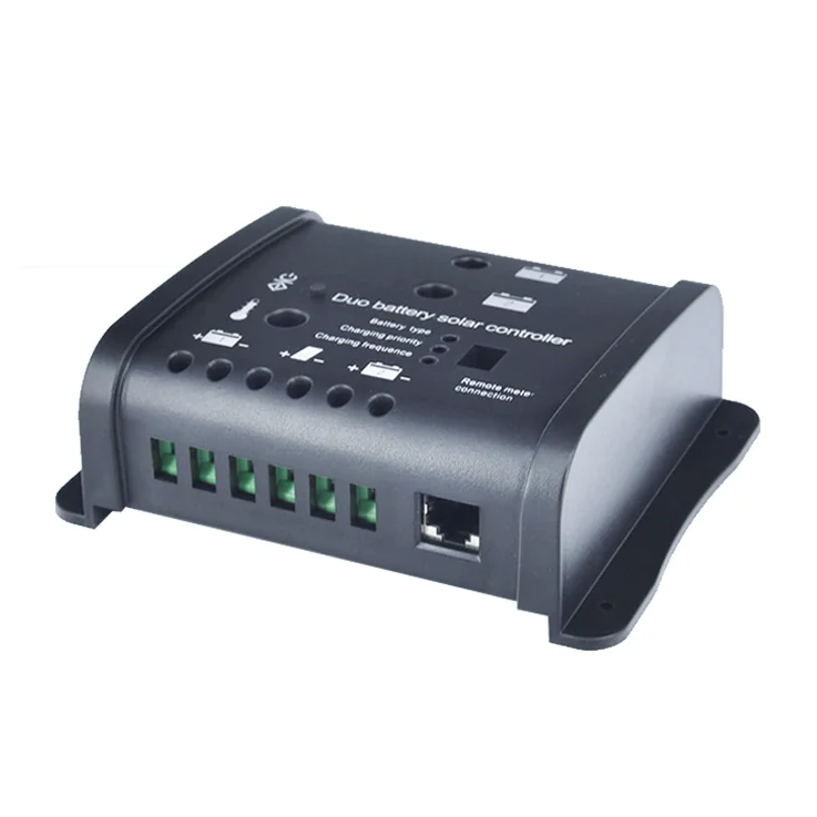 Pwm Solar Charge Controller Manual Two Duo Battery 12v 24v 20a Remote ...