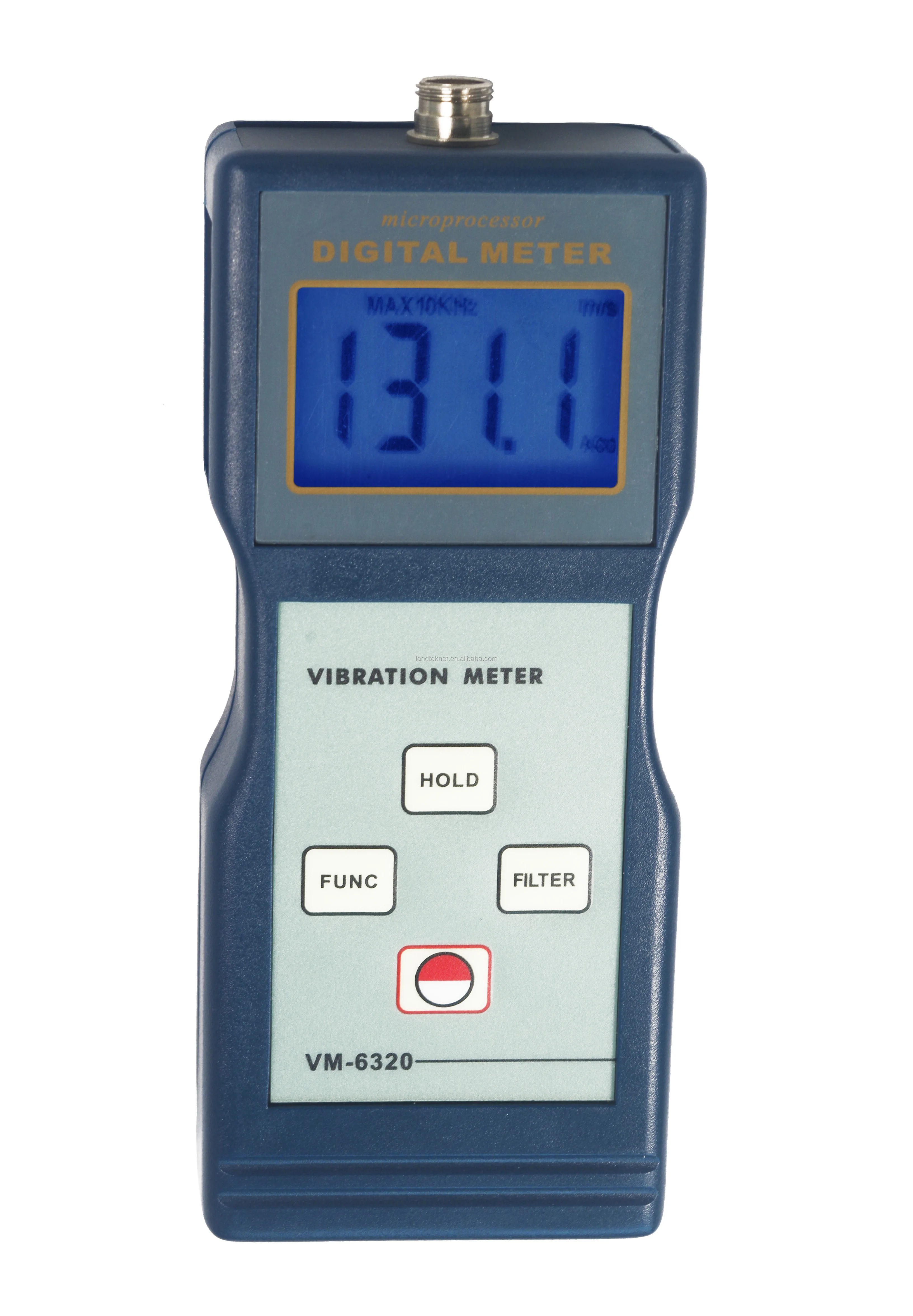 Vibration Meter VM-6320 With Piezoelectric Vibration Sensor 0.1~200 M ...