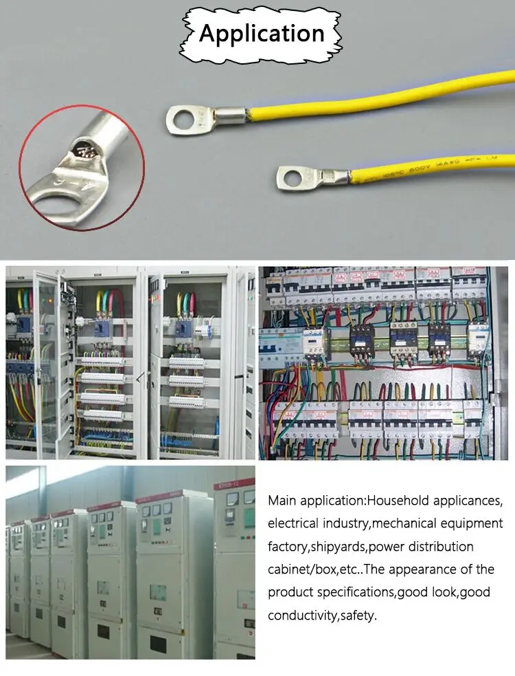 Sc Cable Connector,Electrical Cable Terminals,Copper Cable Lug,Sc35-10 ...