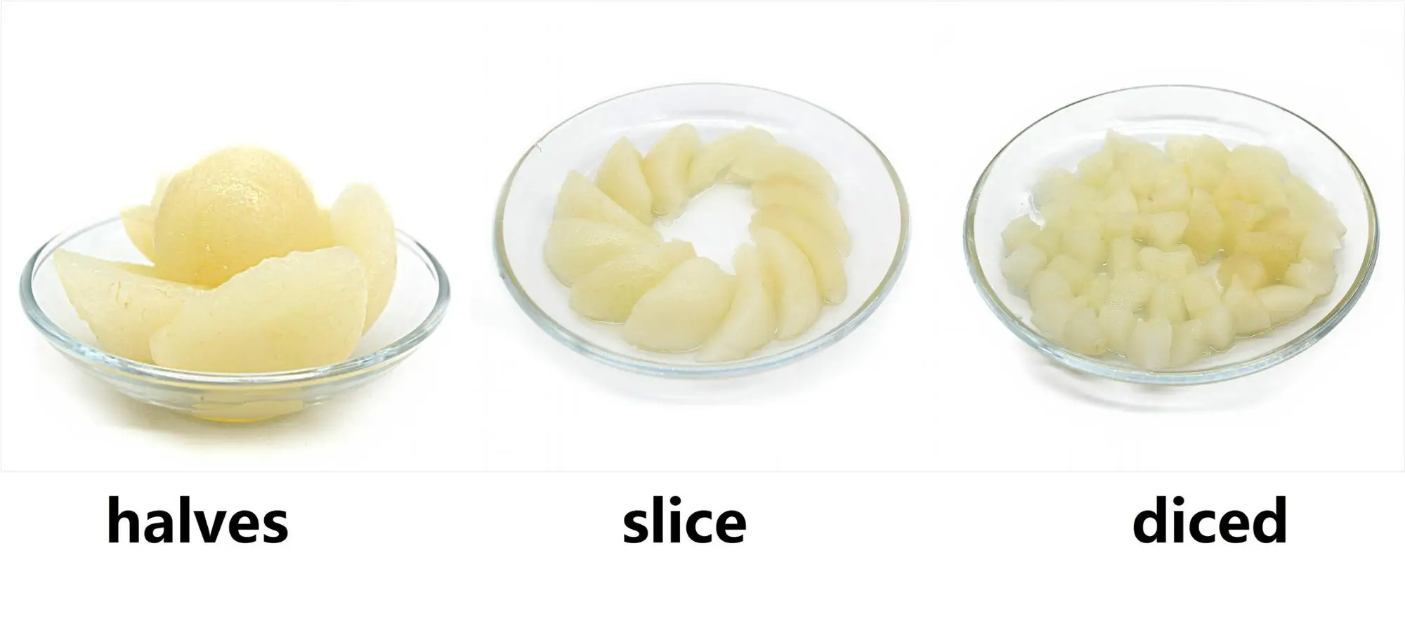 Canned Pear Halves/dice/slice In Light Syrup Or In Heavy Syrup In Tins ...