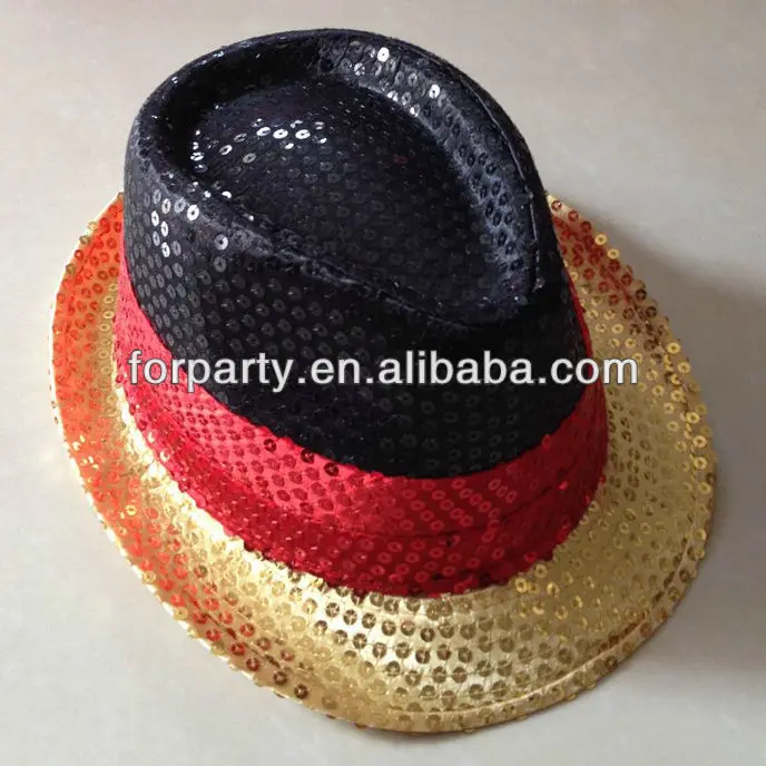 Cg-h0497 Netherlands Party Hat Holland Flag Sequin Party Hat - Buy ...