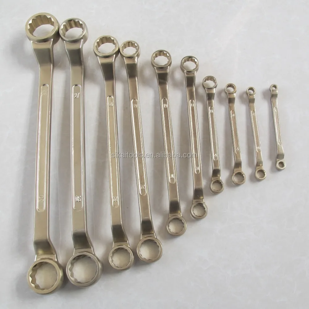 China Factory Supply Non Sparking Tools 6mm To 32mm Double Ring Spanner ...