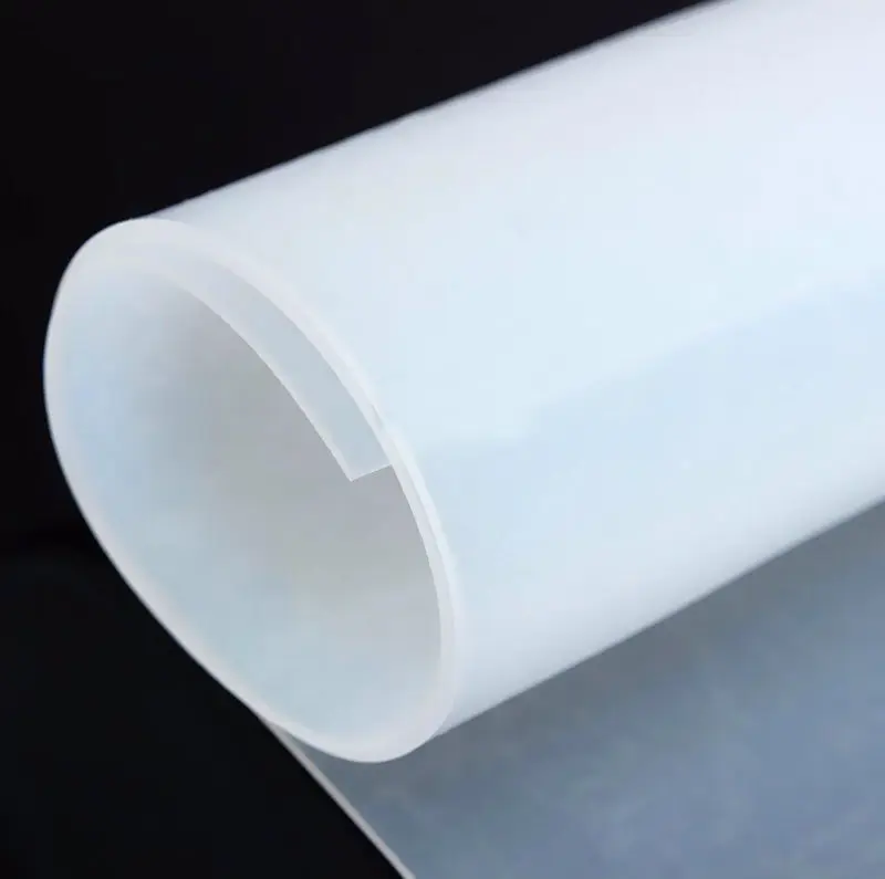 Ultra-thin Transparent Silicone Rubber Sheet 0.1mm Thick