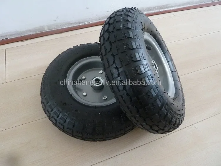 13 Inch Push Cart Wheels China Tires 4.00-6 Pneumatic Wheel For ...