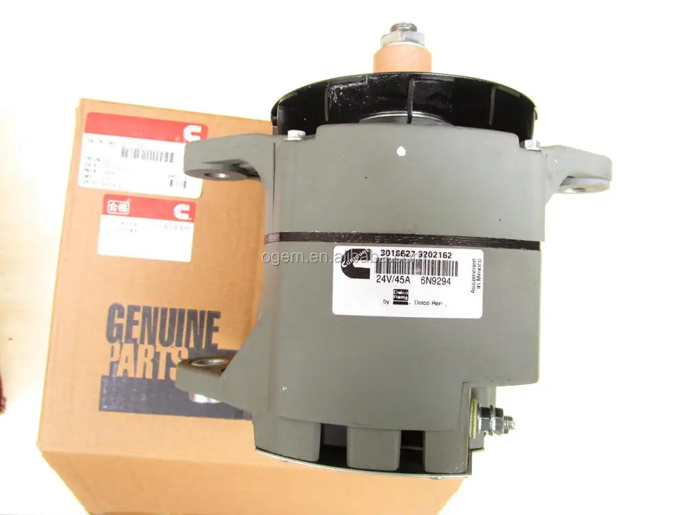 Original Oem Cummins Kta19 24 Volt Alternator Generator Parts 3016627 ...