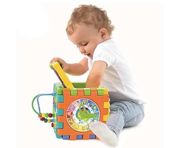 New Kids Play & Learn Activity Cube With Building Blocks And Musical ...