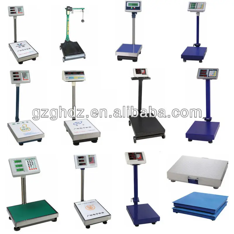 Factory Price Electronic Platform Scale 300kg Electric Weight Machine ...