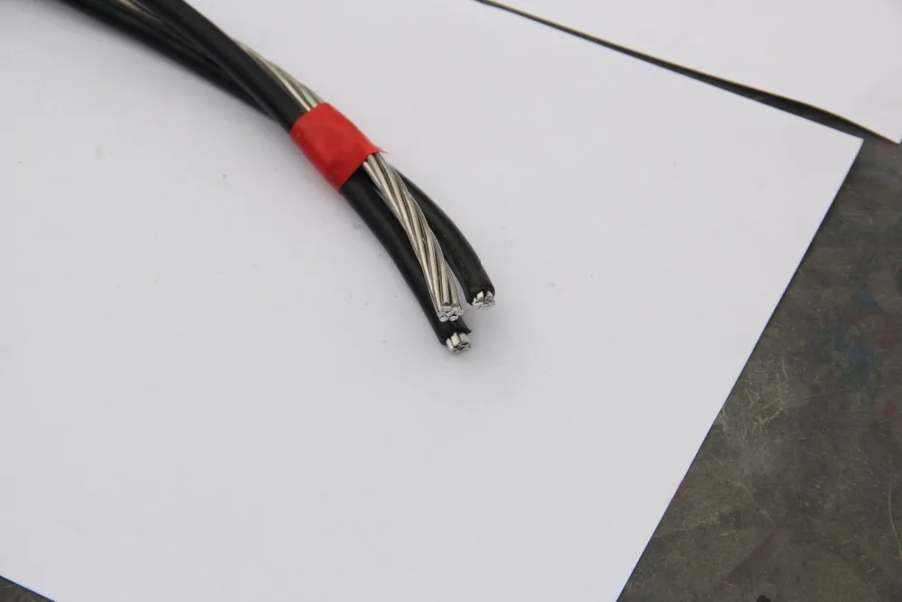 2x16+1 Overhead Messenger Cable XLPE/PVC Insulated Power Cable by ...