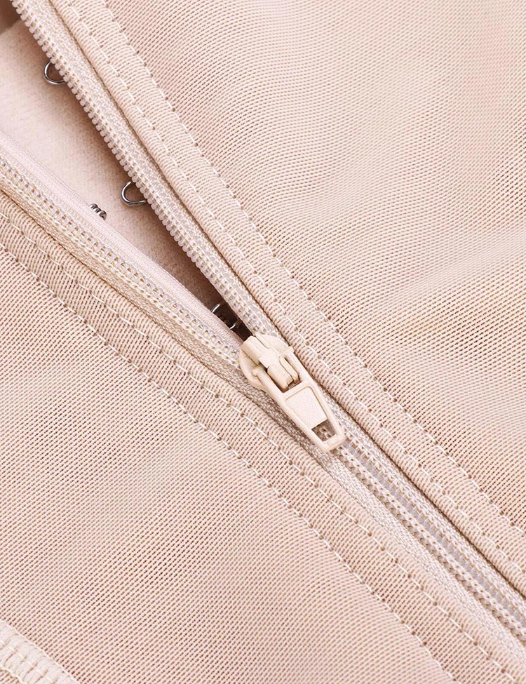 Adjustable Zipper Body Shaper Underwear Waist Bodyshaper Corsets ...