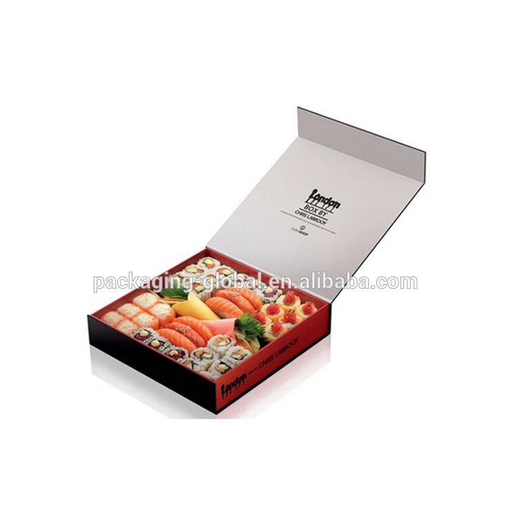 Custom Design Paper Sushi Box For Takeaway Sushi Packaging - Buy Paper ...