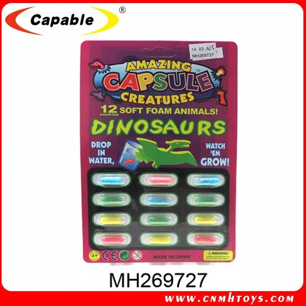 Hot Selling Dinosaur Growing Capsule For Kids - Buy Growing Capsule For ...