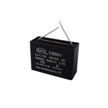 Cbb61 Capacitor E183963 Ac Film Capacitor - Buy Cbb61 Capacitor 450v ...