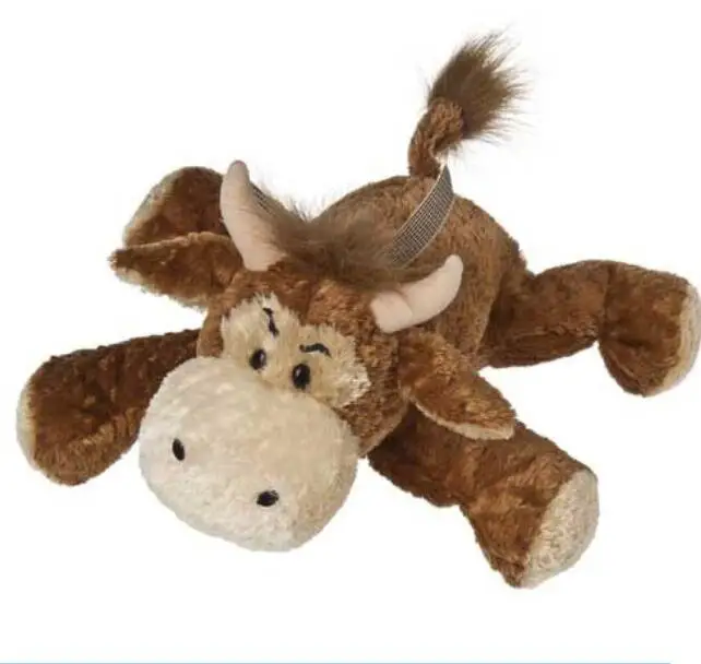 Shenzhen Manufacturer Bull 3d Model Plush Yellow Bull Toy For Kids ...