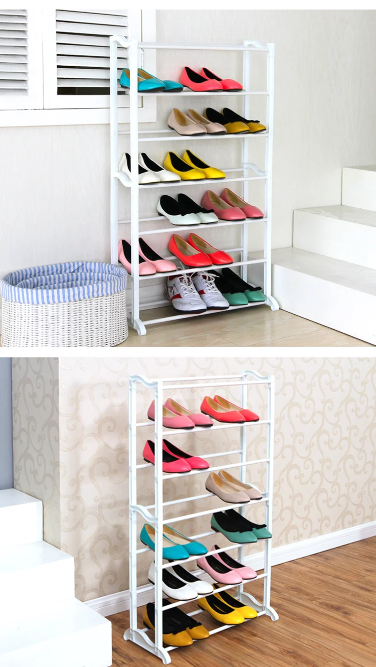 Stainless Steel Industrial Behind Door Easy To Assemble Shoe Rack - Buy ...