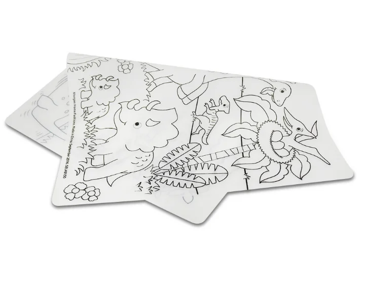 Wholesale Custom Silicone Drawing Mat,Coloring Placemat For Kids - Buy ...