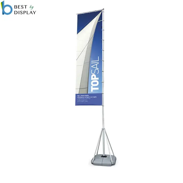 Telescopic Water Injection Base Flag - 3M, 5M, 7M Pole