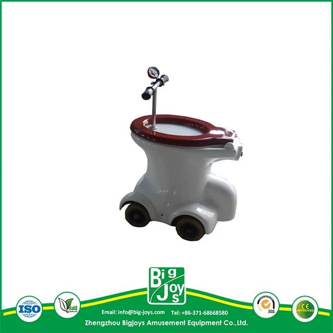 Amusement Park Mini Fun Fair Rides Mobile Toilet Rides for Sale