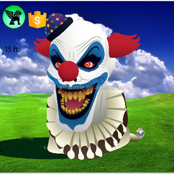 Evil Clown Decoration Inflatable Cartoon Customized Stage Inflatable ...